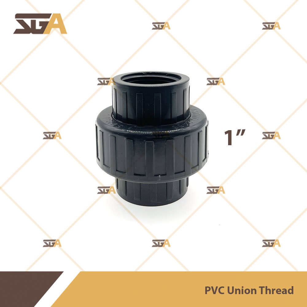 1" ~ 1 1/2" ~ 2" PVC Union Threaded Fitting, PVC Union Coupling Threaded End | Lazada