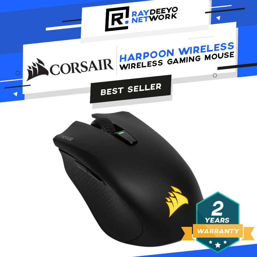 CORSAIR HARPOON PRO RGB / HARPOON RGB Wireless Gaming Mouse [Up to 12 ...