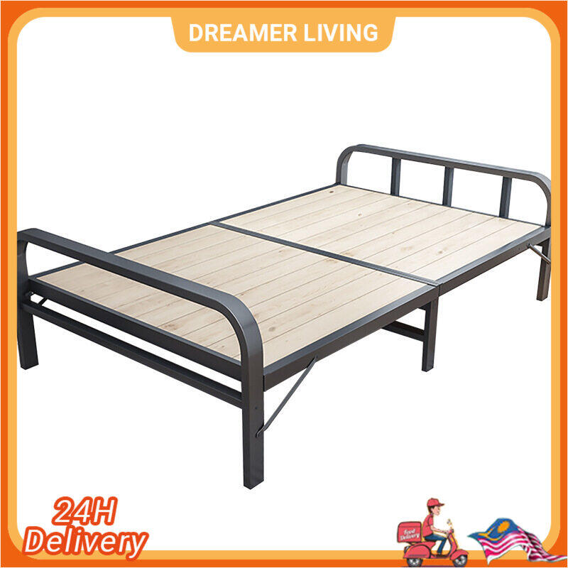 Dreamer Living Katil Lipat Foldable Bed Frame Bedroom Furniture/Bed ...