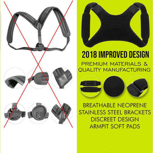 Back Support Spine Posture Corrector Protection Back Shoulder Posture ...