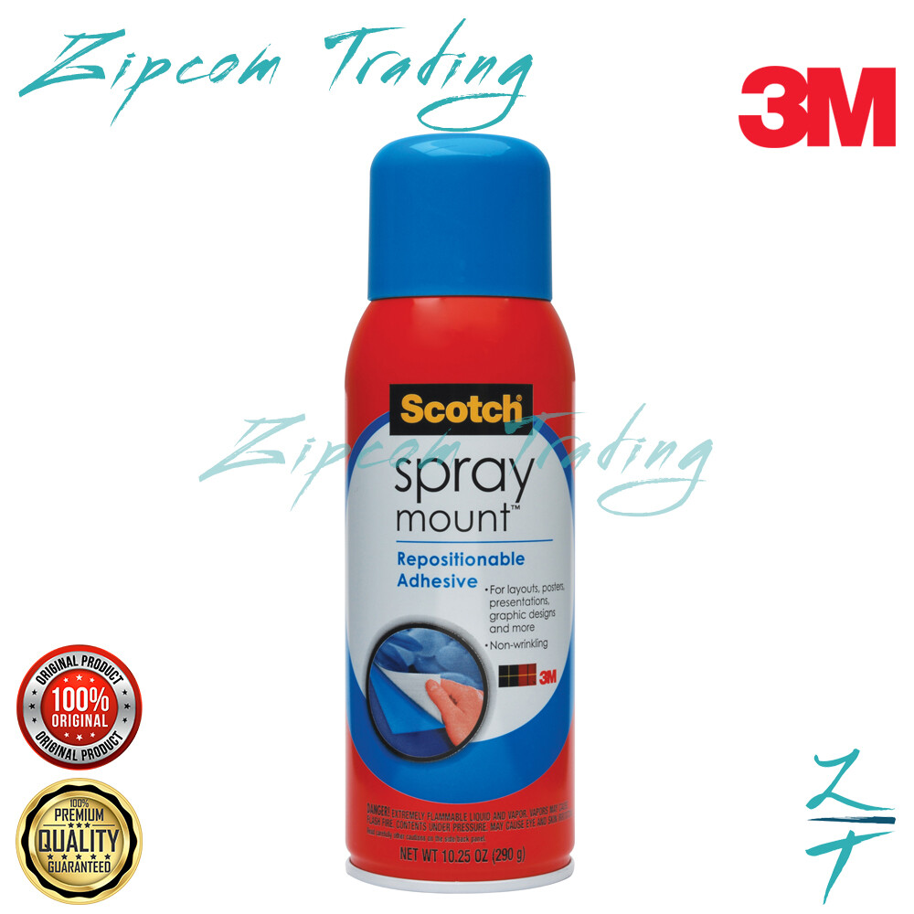 3M Scotch Spray Mount Adhesive / Super 77 Spray Adhesive | Lazada