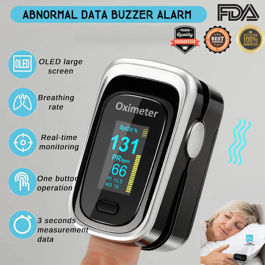 Pulse Oximeter -Blood Oxygen Saturation - Athletic and Aviation Pulse ...