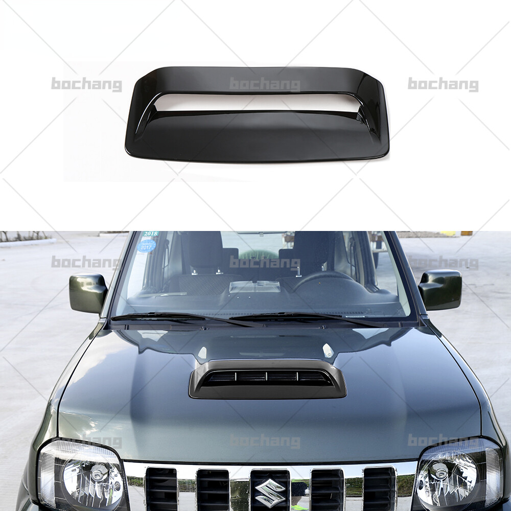 ABS Car Engine Air Flow Intake Hood Scoop Vent Cover Trim Decoration ...