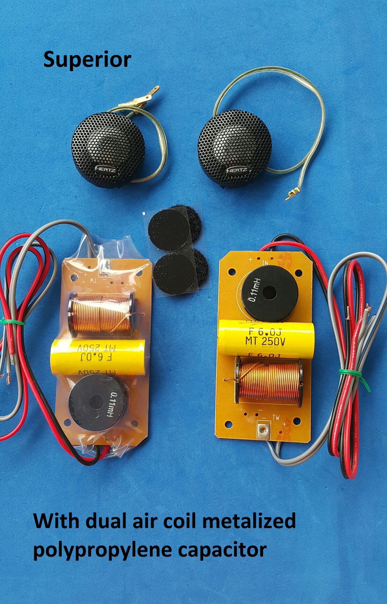 One Pair Original Hertz Italy Brand Tetolon Soft Dome Tweeter with ...