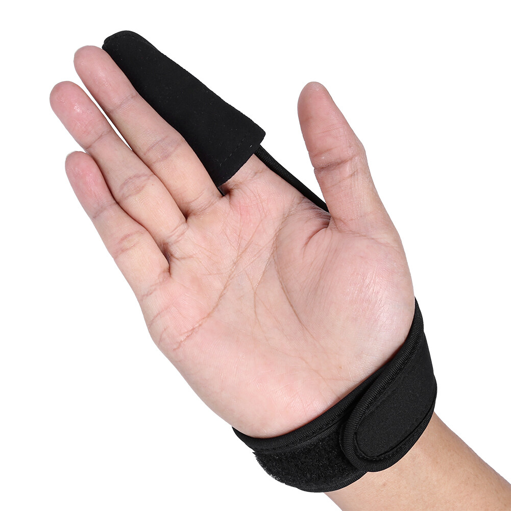 【COD】สีดำสบายเดียว Index Finger Protector Single Finger Fishing Gloves ...