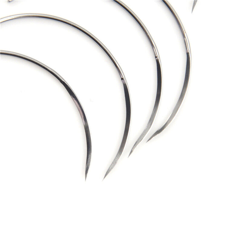 YKS 10Pcs Metal 1/2 8*28 Corner Medical Needle Suture Surgical Tool ...