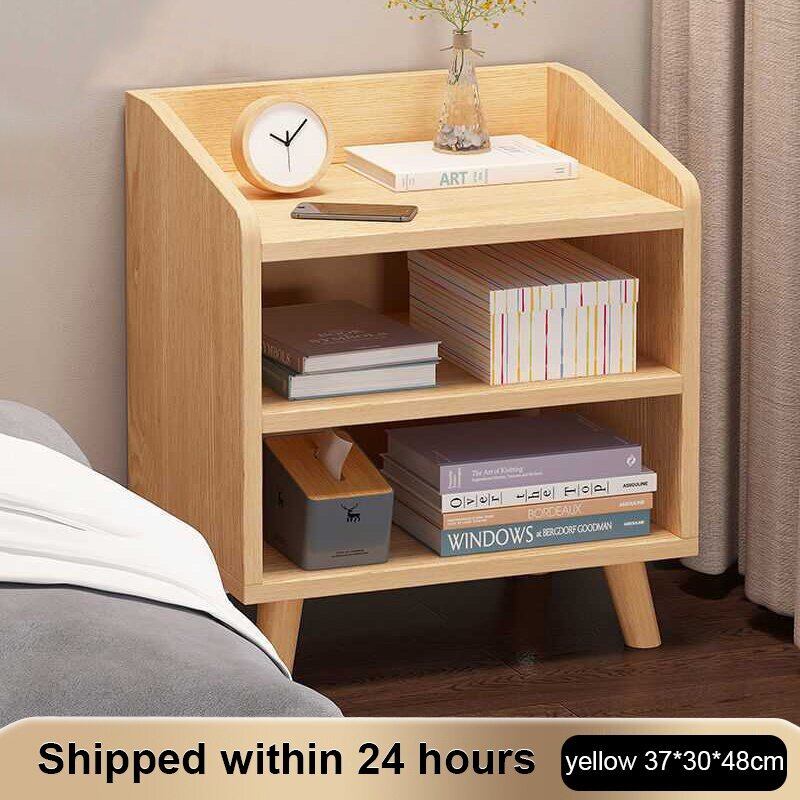 3 Tier Bedside Table With Drawer Simple Modern Mini Bedroom File ...