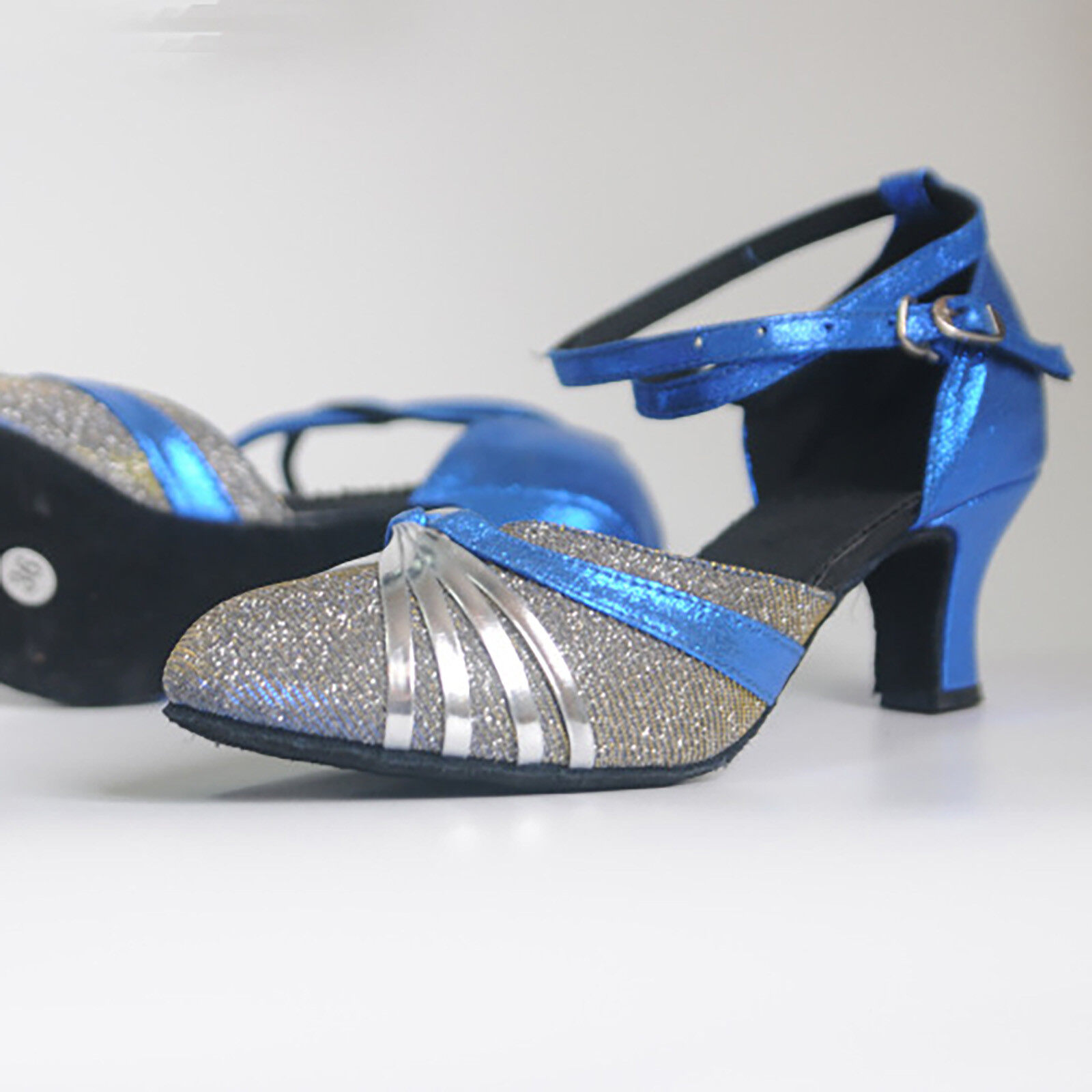 FDBG Women 'S Ballroom Tango Latin Dancing Shoes Sequins Shoes รองเท้า ...