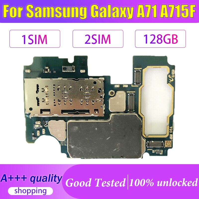 เมนบอร์ด Samsung 128ปลดล็อคของแท้ A71,มาเธอร์บอร์ด A715F รุ่นยุโรป ...