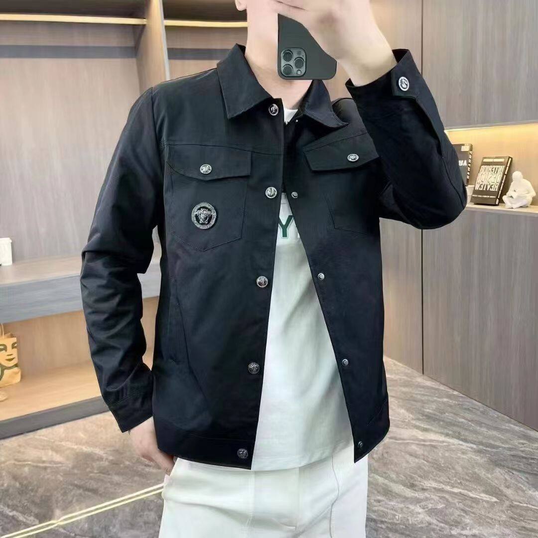VERSACE New Lapel Double Pocket Work Jacket | Lazada PH