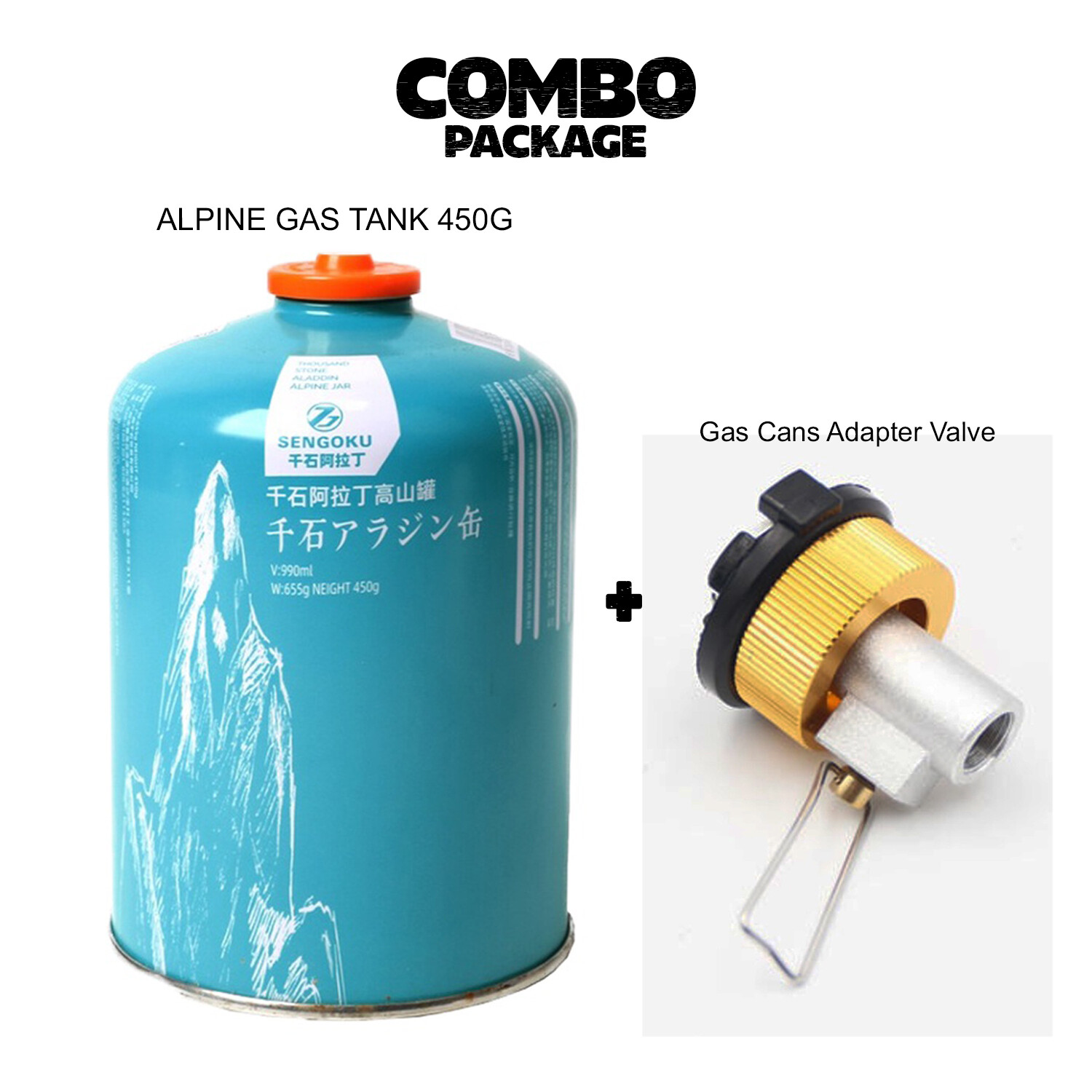 SENGOKU Butane Gas Cartridge Portable Gas Catridge Gas Camping Canister ...
