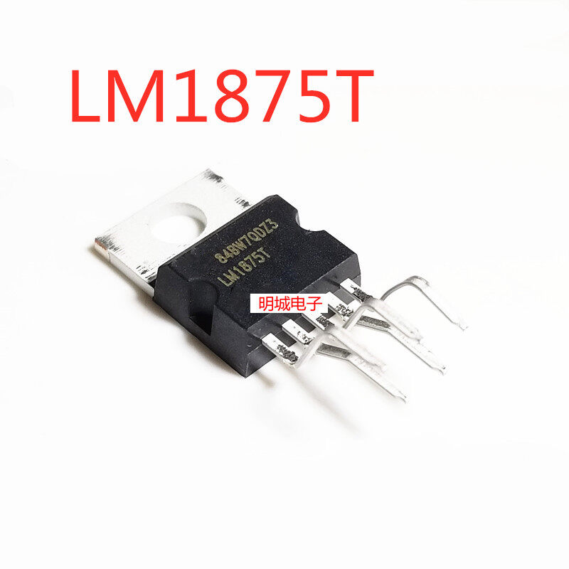 10Pcs LM1875T TO220-5 LM1875 TO220 20W เครื่องขยายเสียงถ้าจำเป็นกรุณาให้รุ่นหรือภาพ Us ...