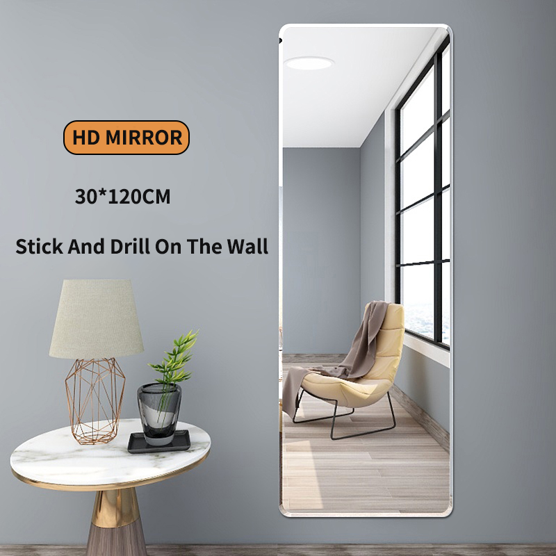 Dressing mirror Full-length mirror floor-standing mirror home wall ...