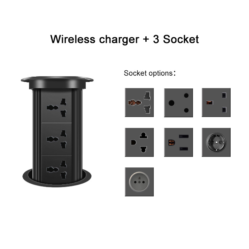 FLKL Smart Lifting Socket Embedded Island Desktop Hidden Power Supply ...