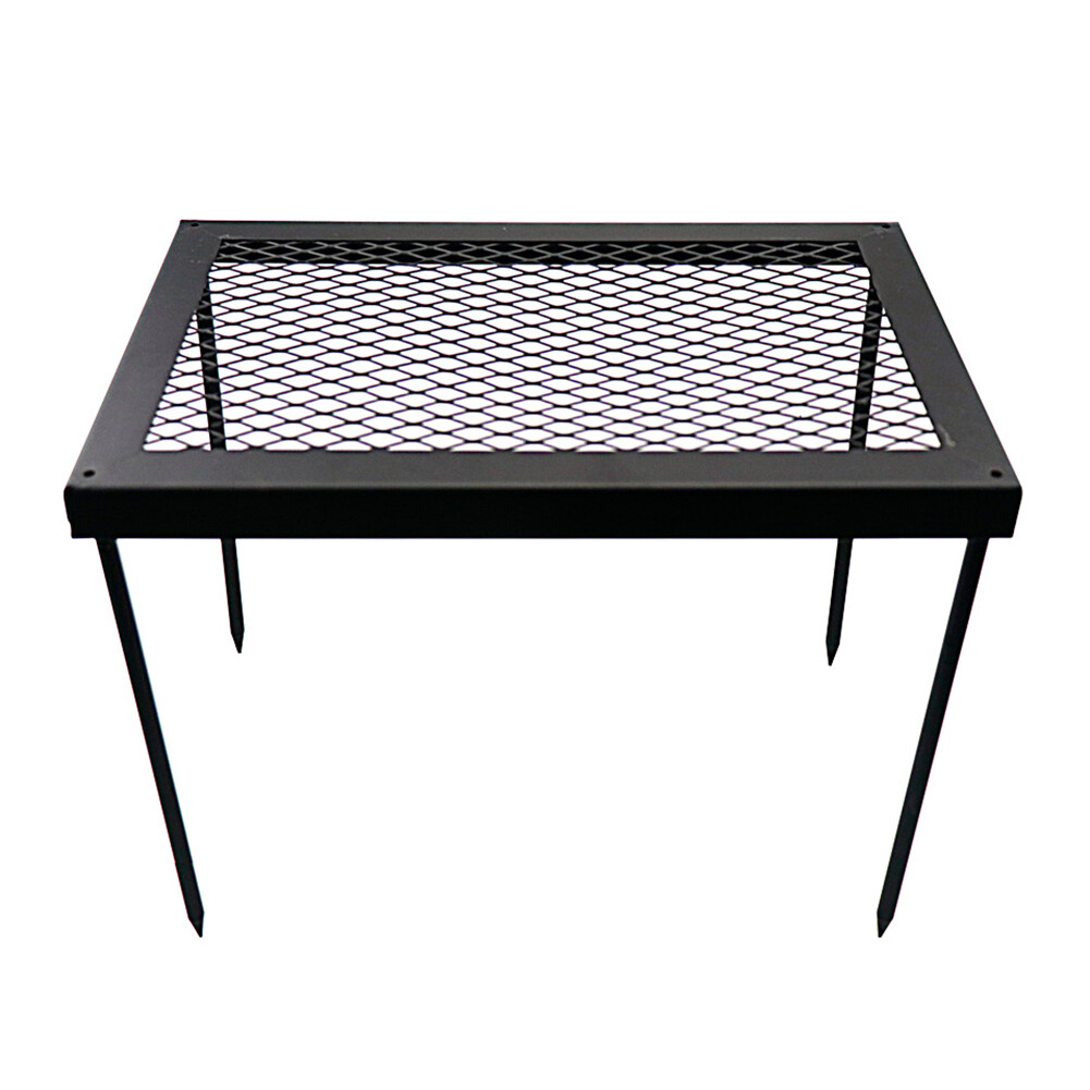Iron Net Table High Reliability Practical Camping Home Kitchen Cooking ...