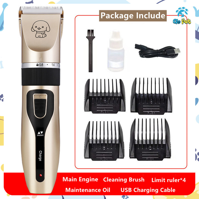 7 IN 1 Professional Pet Hair Clipper Razor Rechargeable Electric Pet ...