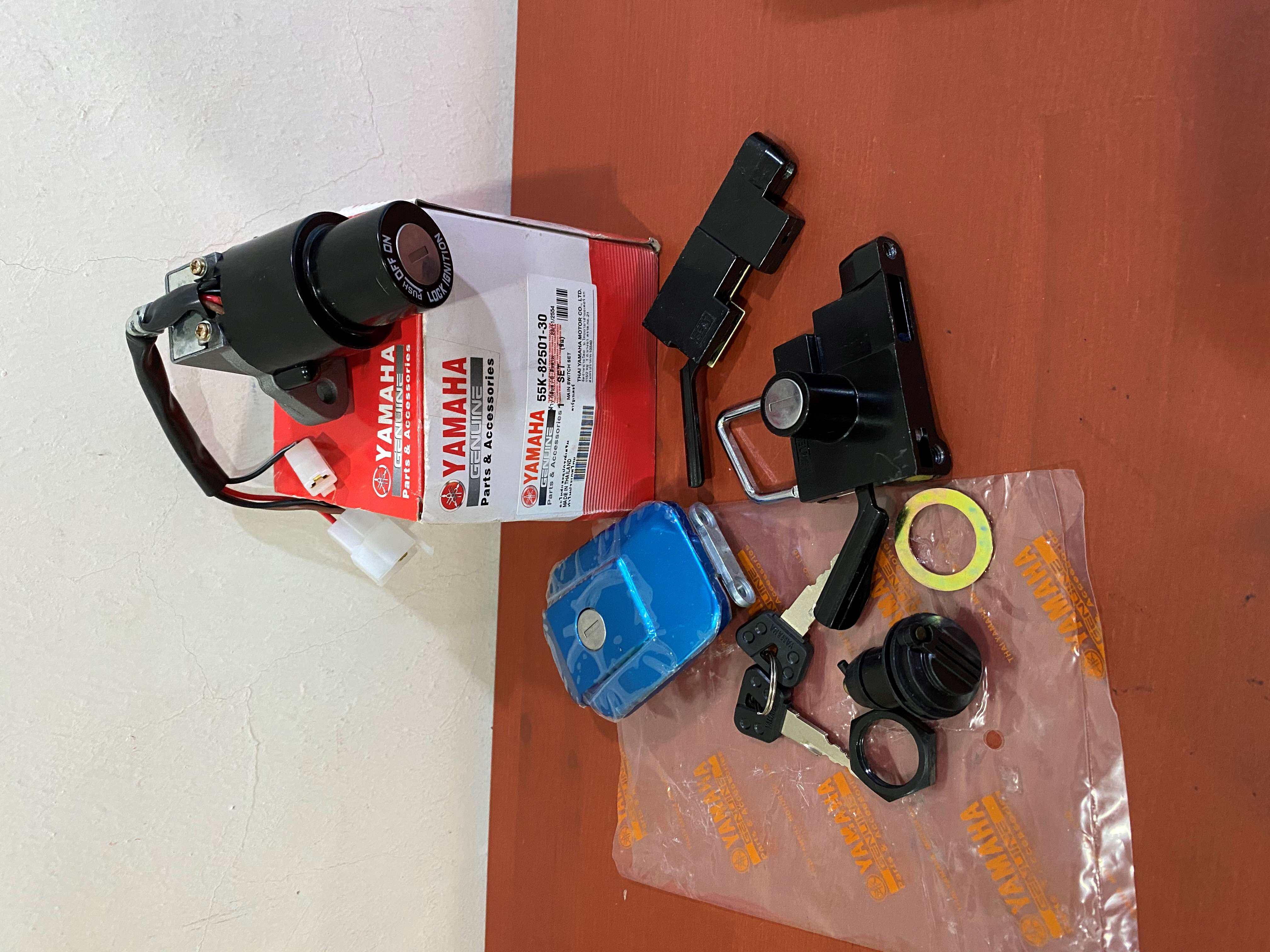 Yamaha RXZ mili catalyzer main lock main switch full set complete set ...