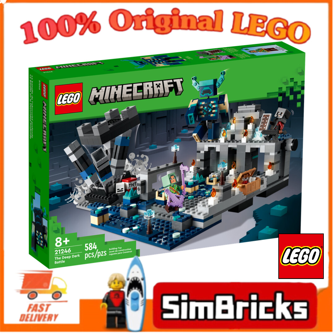 (SimBricks) LEGO 21246 Minecraft® The Deep Dark Battle | Lazada