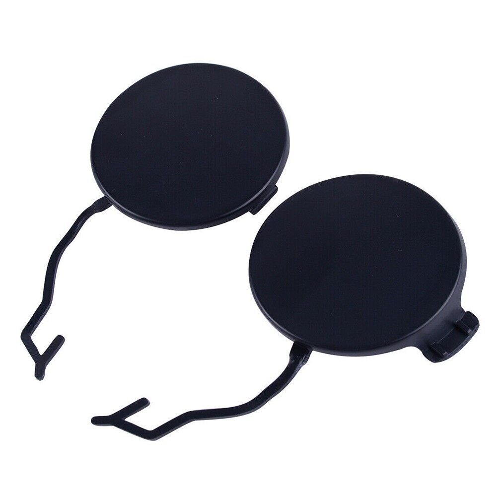 2ชิ้นกันชนหน้าตะขอเกี่ยวฝาครอบตาเหมาะสำหรับ Porsche Cayenne 2011-2014 ...