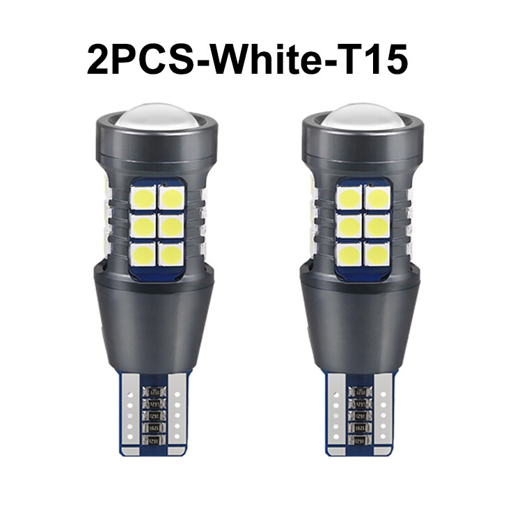 T15 LED Car Reverse Lights W16W T15 921 912 Bulb Super Bright White ...