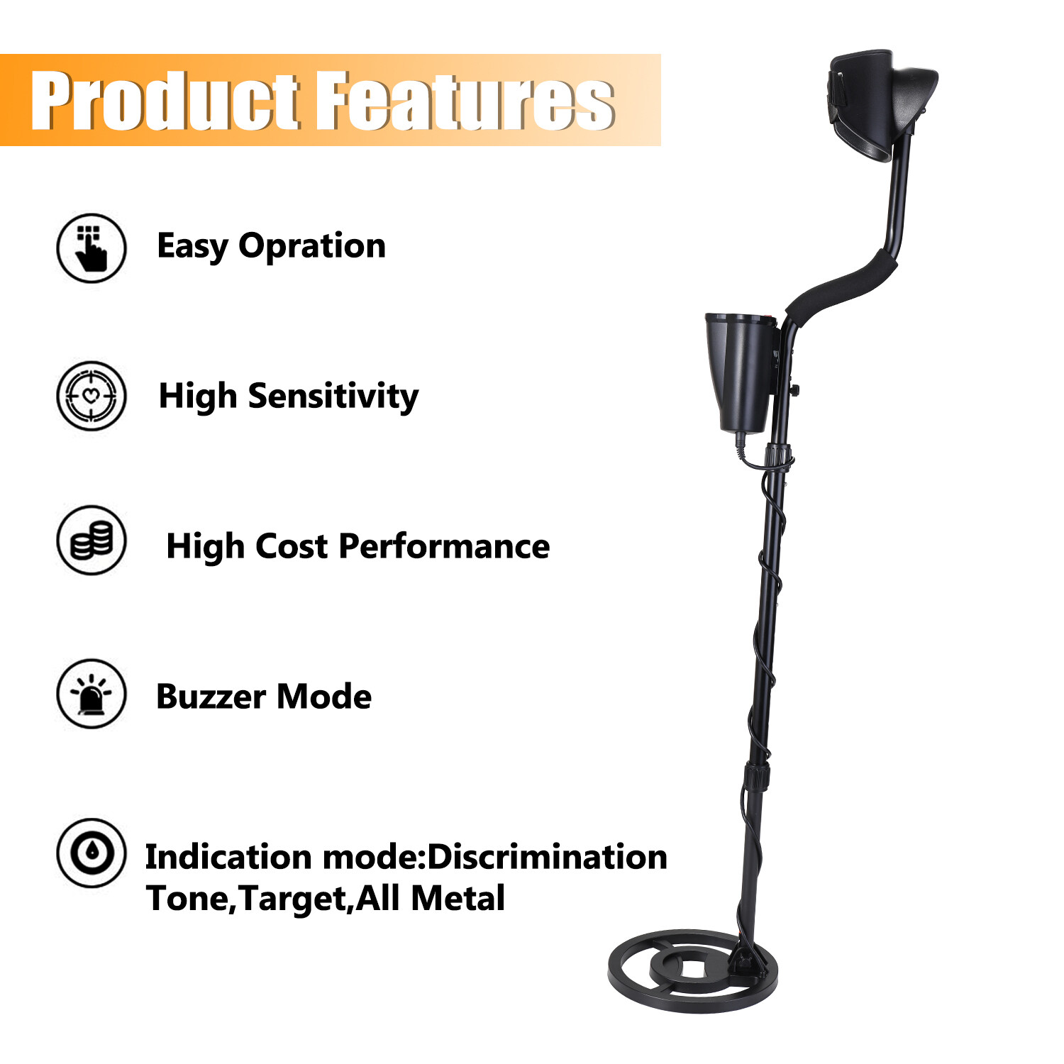 Portable Easy Installation Underground Metal Detector High Sensitivity ...