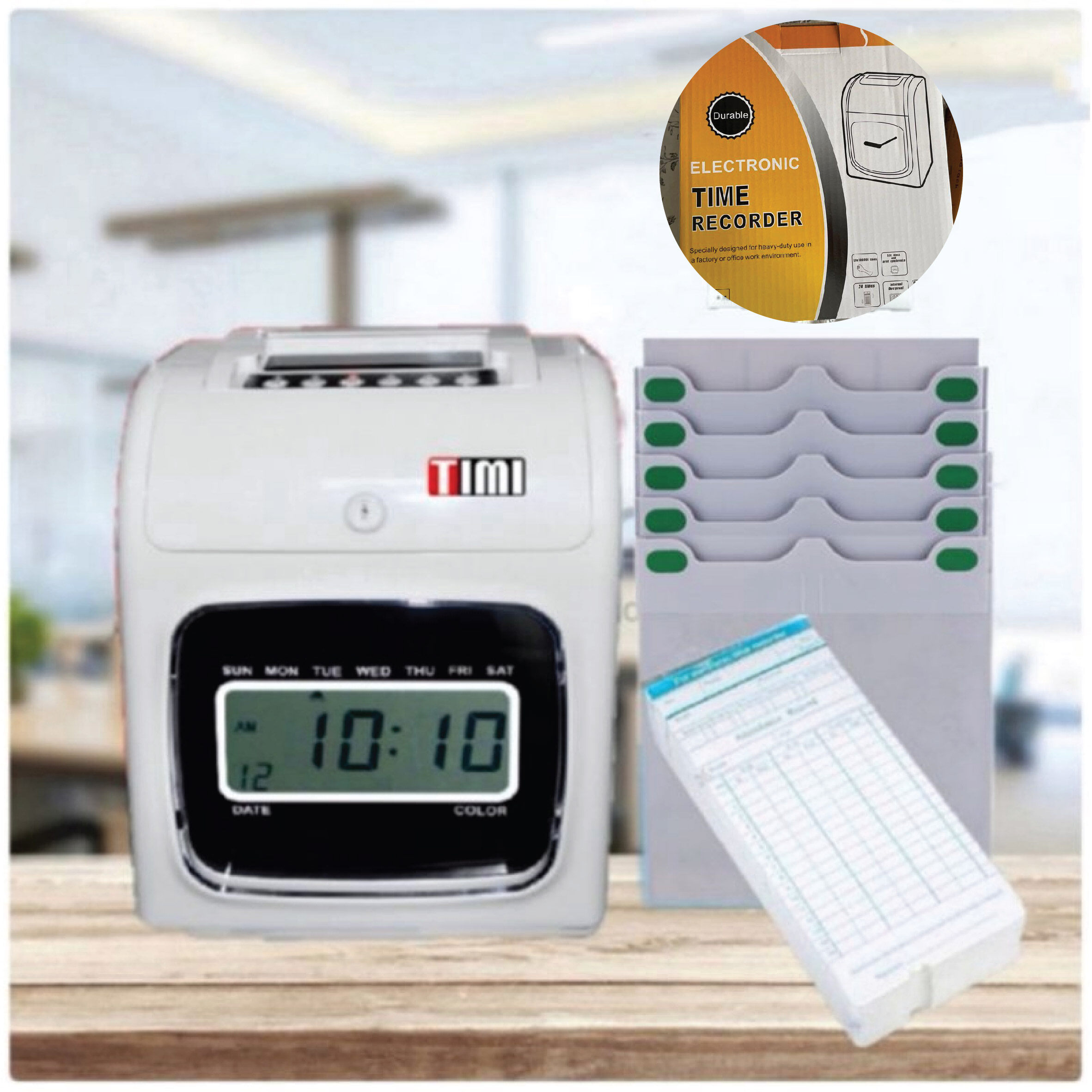 TIMI TR1N Time Recorder Machine | Lazada