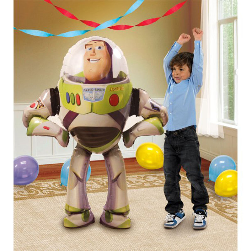 1Pcs Buzz Lightyear Stereoscopic 3d ฟอยล์บอลลูนชุดบอลลูนและ Party ...