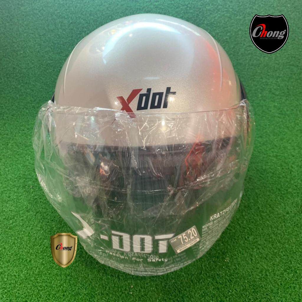 XDOT G618N HELMET SLIVER | Lazada