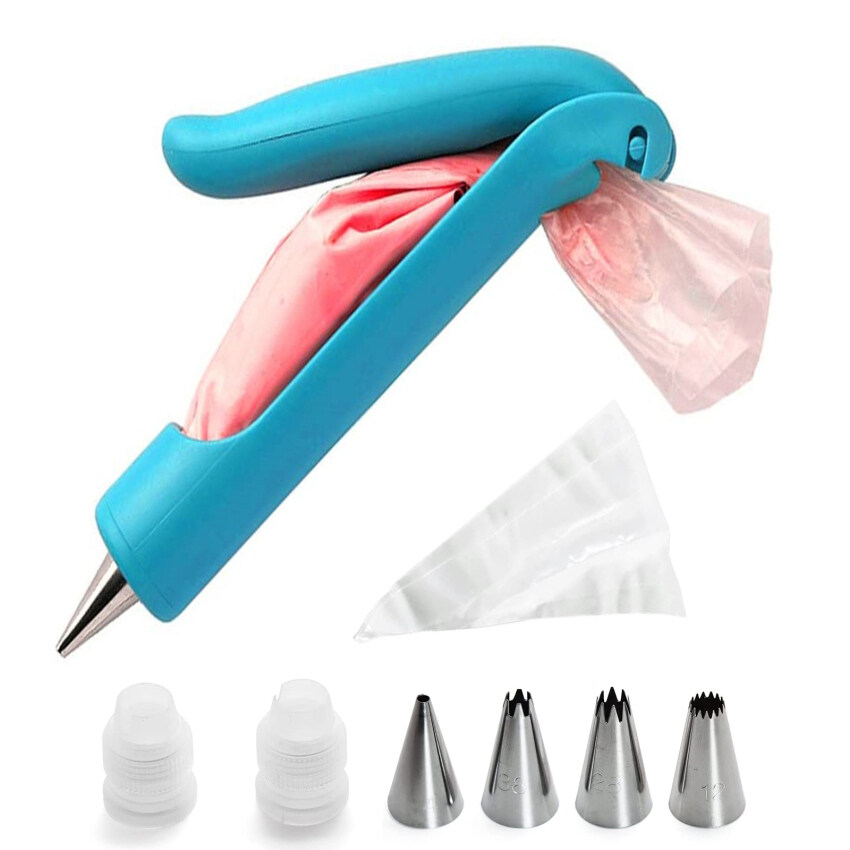 【Ready Stock】Cake Decorating Pen Tool Kit, Pastry DIY Cake Decorating ...