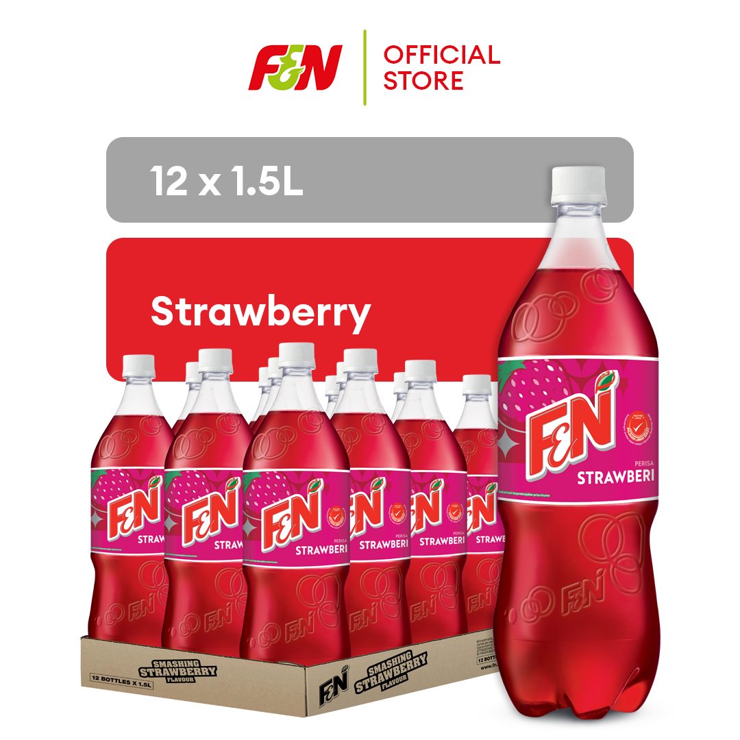 F&N Strawberry 1.5L X 12 | Lazada