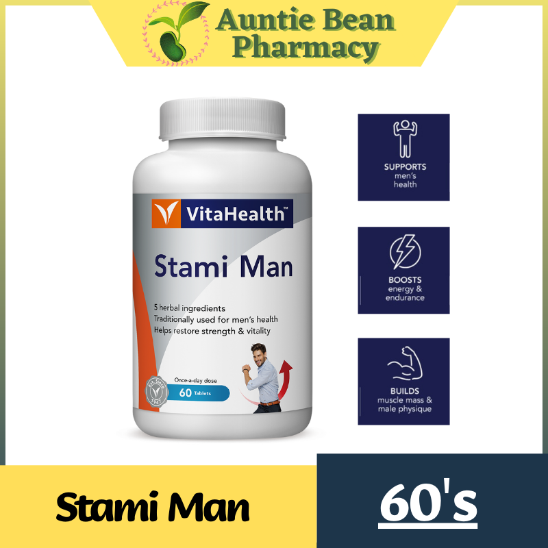 Vitahealth Stami Man 60 Tablets EXP:06/2024 | Lazada