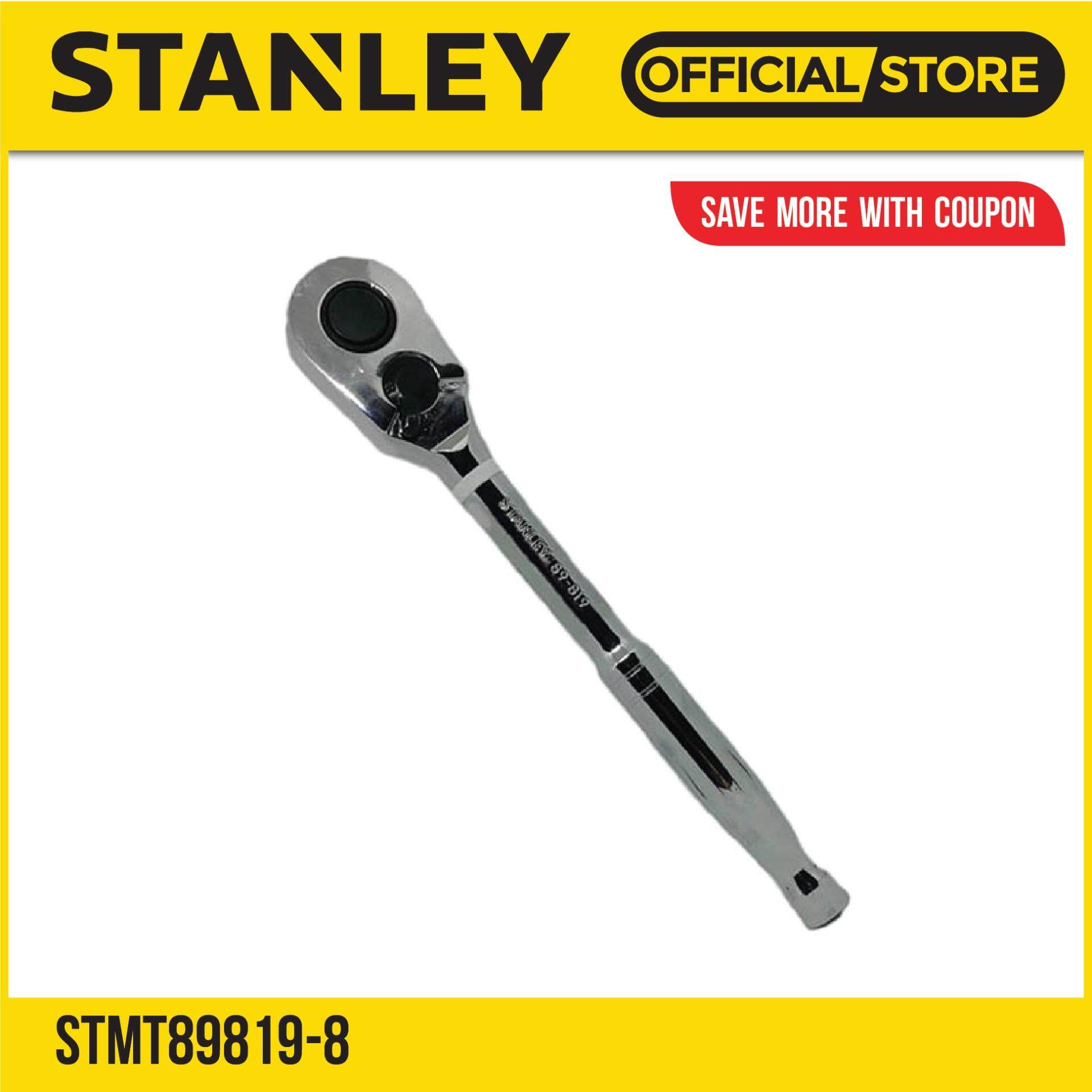 Stanley STMT89819-8B (89-819) Full Polish Quick Release Ratchet 1/2"Dr | Lazada