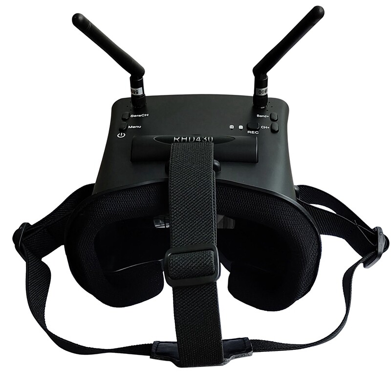 5.8Ghz Mini FPV Goggles 4.3 Inch 40CH FPV Video Headset Glasses 800X480 ...