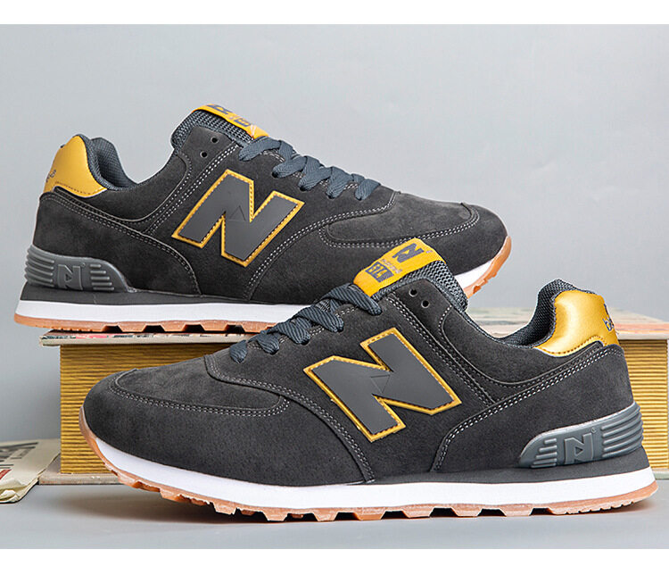 2022 Bailun คู่ Nb กีฬารองเท้าลำลอง574รองเท้าผู้ชาย Anti Slip สวม ...