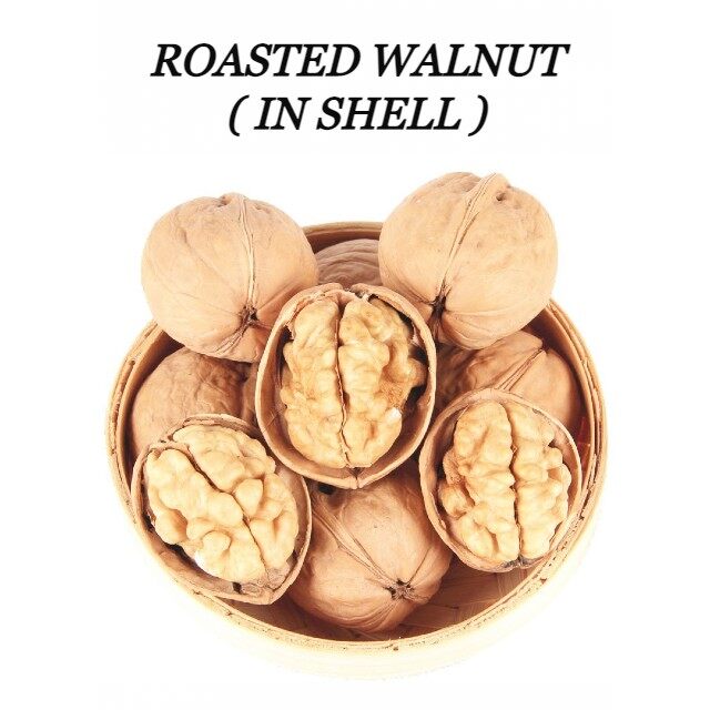 1000g ROASTED WALNUT ( SHELL ) / KACANG WALNUT PANGGANG ( KULIT ) | Lazada