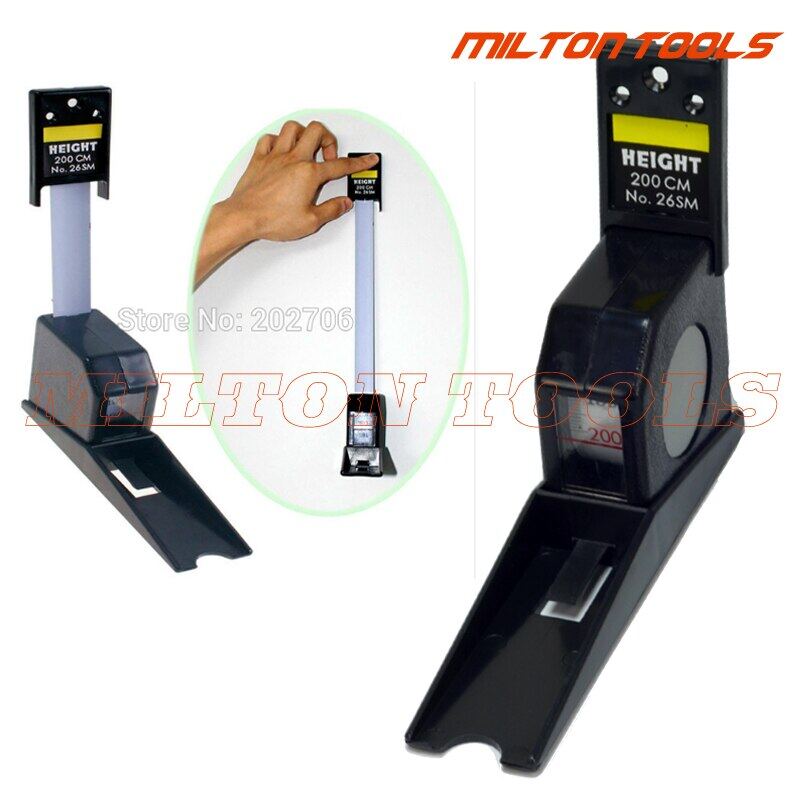 2m Two Colors Wall Mounted Height Meter Stadiometers Baby Growth Ruler ...