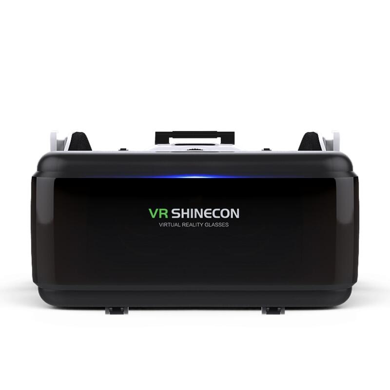 แว่นตาเสมือนจริง 3D ชุดหูฟัง Google Cardboard Shinecon Pro แว่นตาเสมือน ...