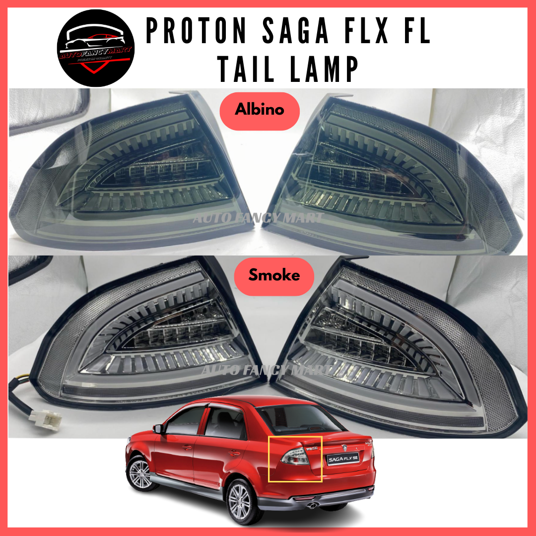 Proton Saga FLX FL Tail Lamp Taillamp Light Bar Running LED | Lazada