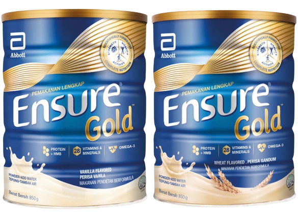 Ensure® Gold™ - Wheat/Vanilla Flavored (400g/850g) | Lazada