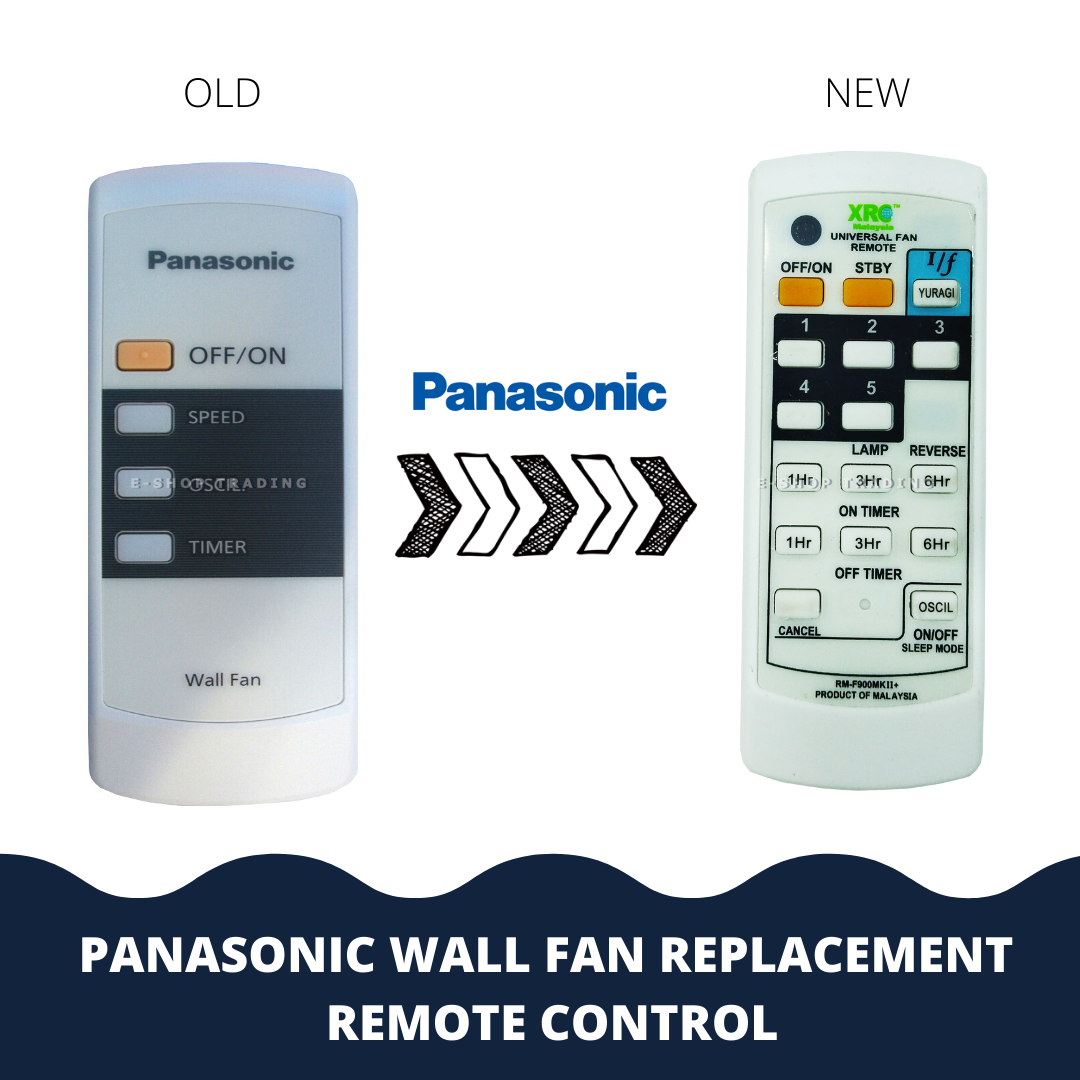 PANASONIC CEILING FAN REPLACEMENT REMOTE CONTROL | Lazada
