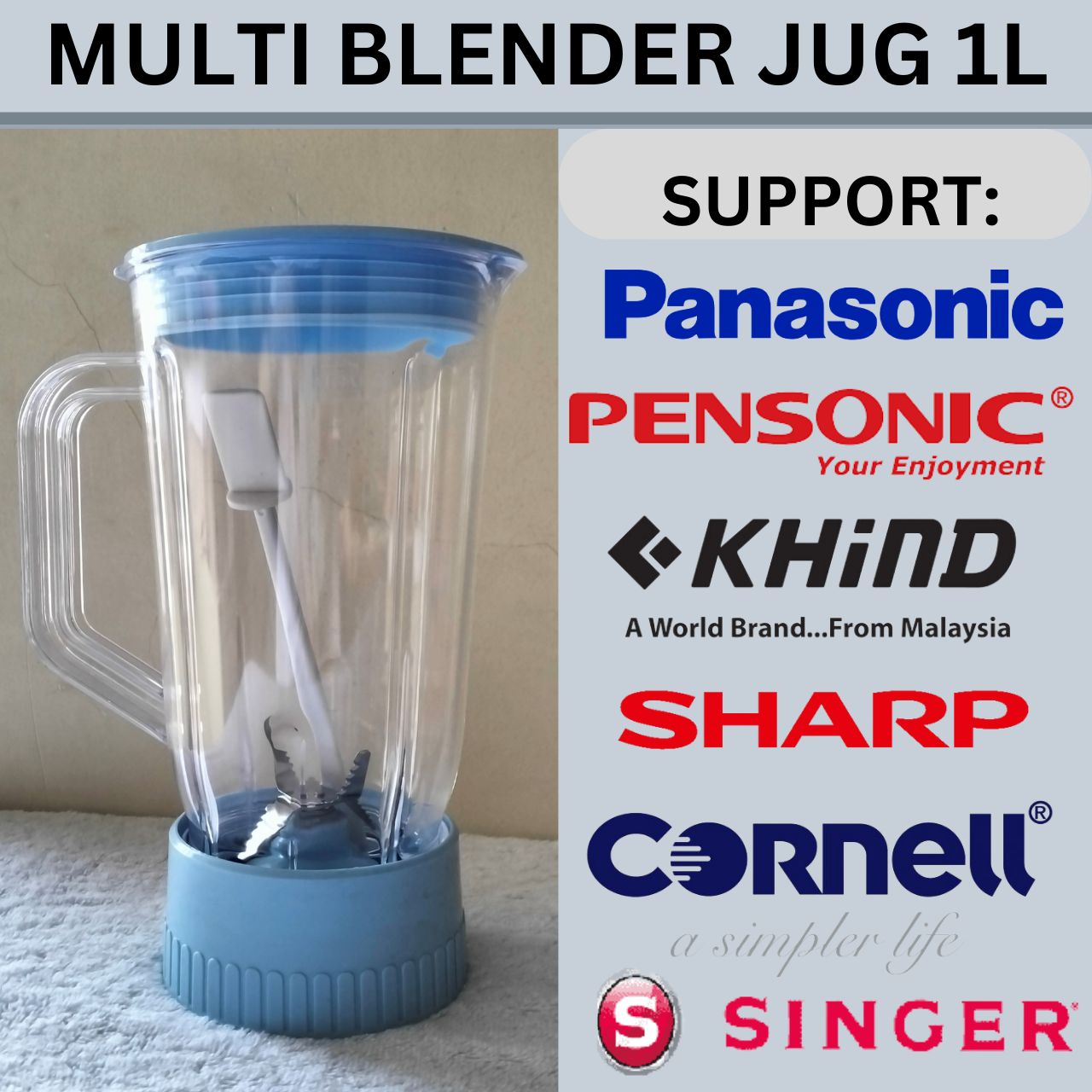 Pensonic / Panasonic / National / Sharp / Khind /Singer / Cornell ...