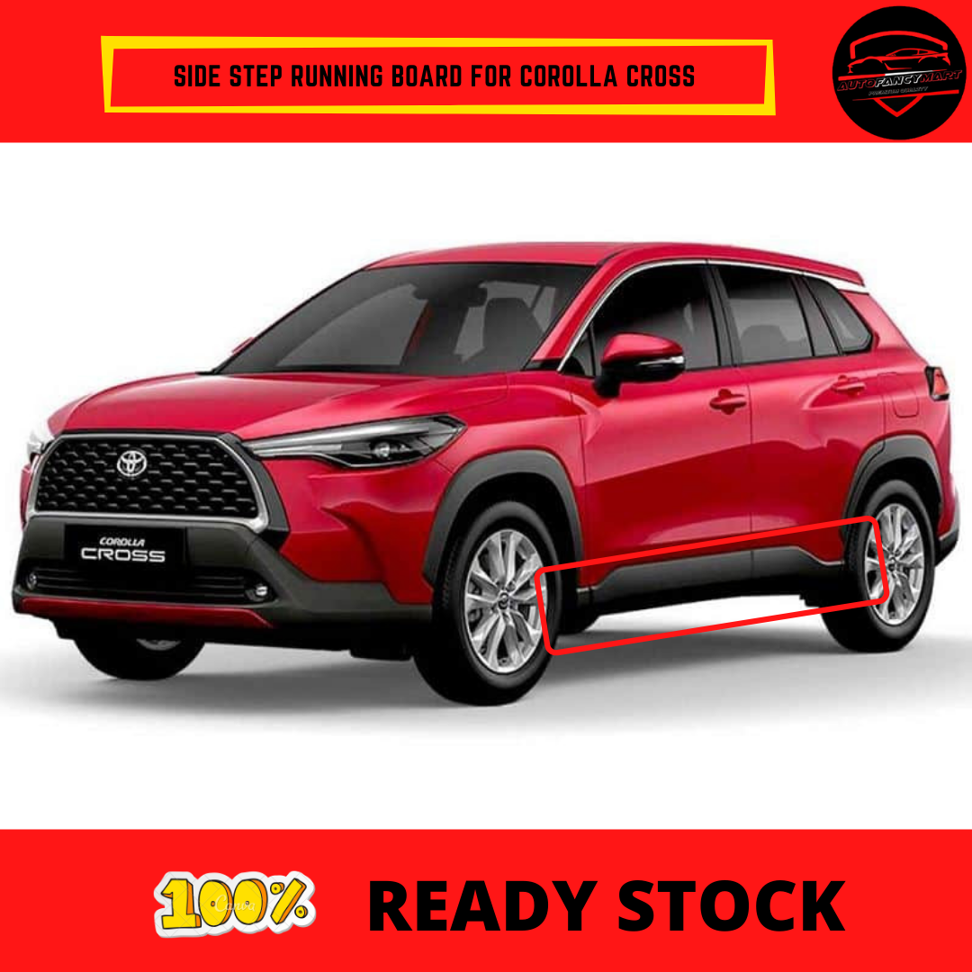 TOYOTA COROLLA CROSS 2020 2021 SIDE STEP RUNNING BOARD | Lazada