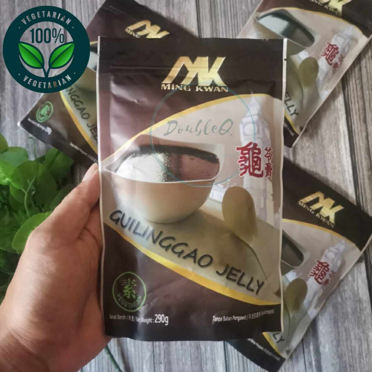 （MUST TRY) Ming Kwan GuiLingGao Jelly Powder 290g 龟苓膏 素食（Suitable for ...