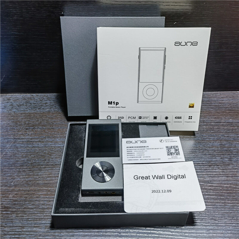 AUNE M1P HIFI MP3 Player High-Quality 32Bit 768kHz Balanced FPGA Clock ...