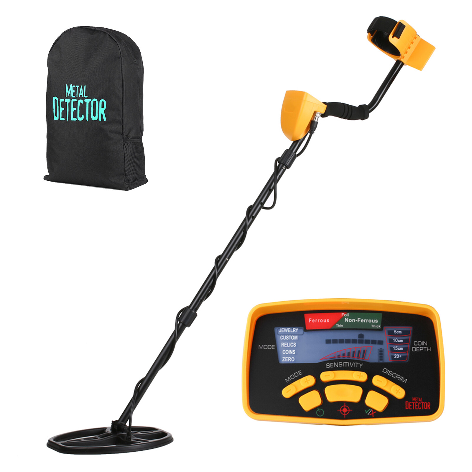 Professional High Sensitivity Underground Metal Detector Gold Digger ...