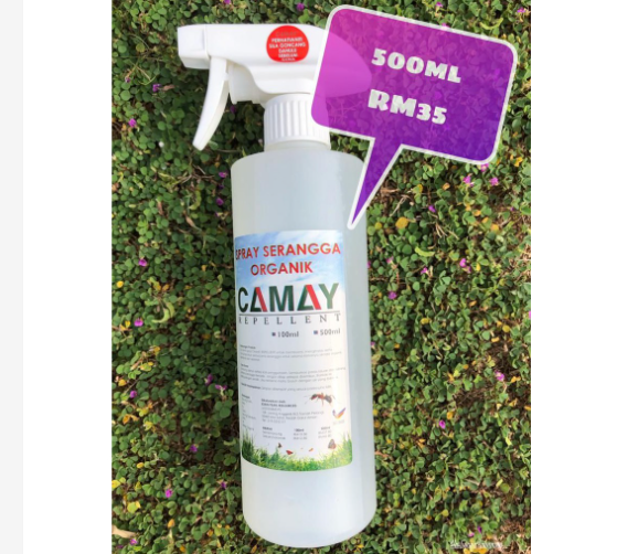 *Ready Stock* CAMAY Repellent Spray Racun Serangga Super Efektif From ...