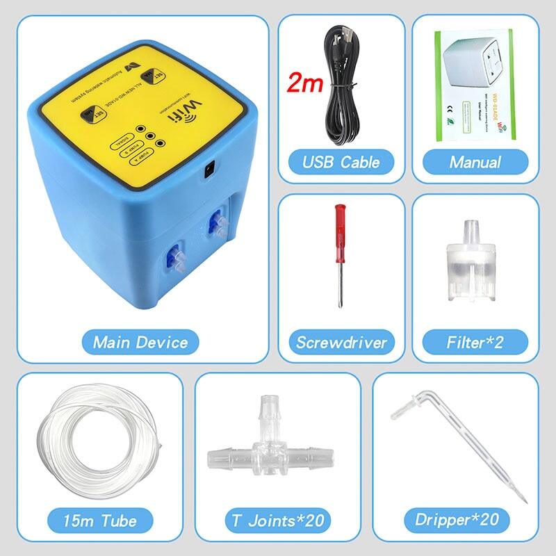 Garden Smart Automatic Watering Device Double Pump WIFI Mobile APP ...
