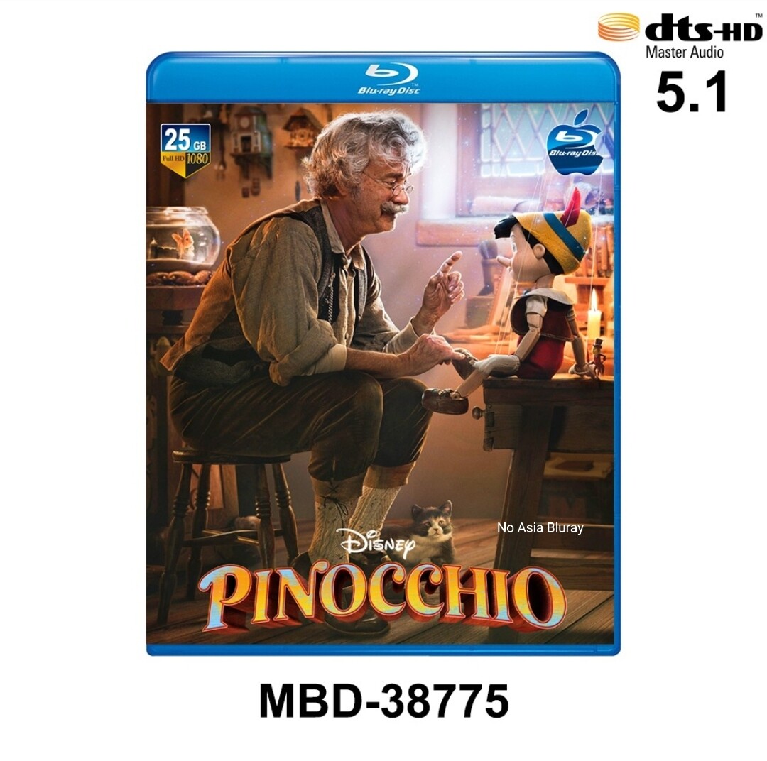 Pinocchio (2022) ( DTS 5.1 ) BLURAY English Movie | Lazada