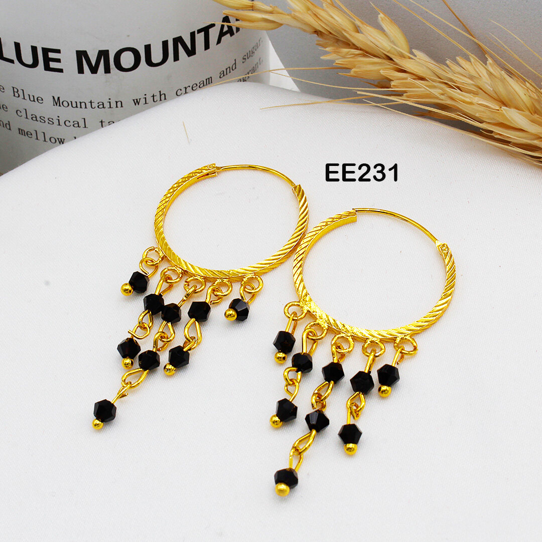 Emas Korea Earring - Subang Crystal Dewasa Wanita (EE229)EE230)(EE231)(EE232)(EE234)(EE235) | Lazada