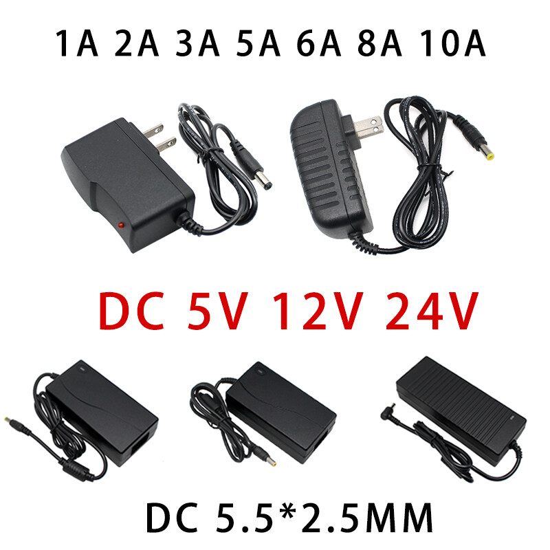 AC DC 5V12V Power Adapter Supply 24V 1A 2A 3A AC DC 220V To 12V Power ...